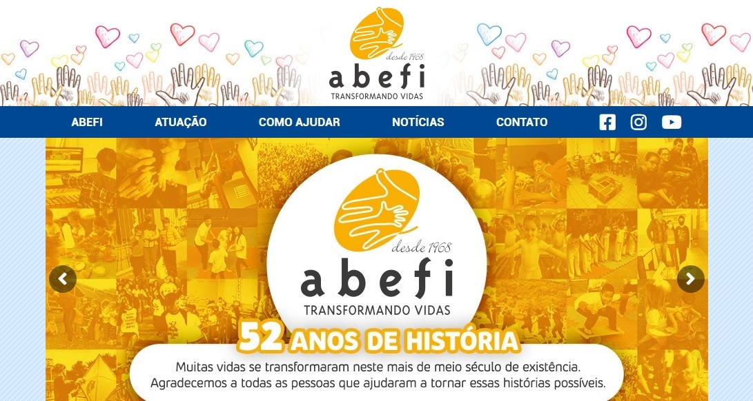 Abefi completa 52 anos transformando vidas e lança novo site – Portal ...