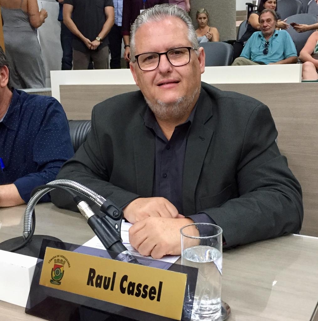 Raul Cassel é eleito por unanimidade presidente da Câmara de Vereadores ...